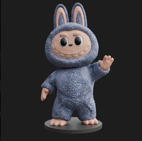 김물라브하우스의 포즈가 있는 라부부 오리지널 버전 By Gimu Lab Housemakerworld 무료 3d 모델 다운로드