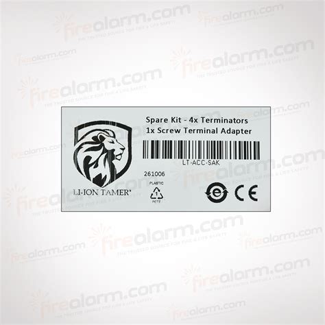 Xtralis Lt Acc Sak Spare Kit 4 Terminators 1 Screw Adapter