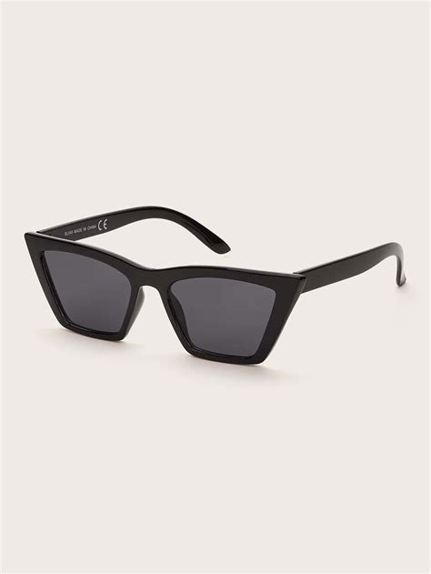 Shein Icon Cat Eye Sunglasses Retro Vintage Trendy Shades With Case