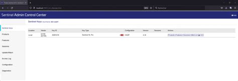 Sentinel Key Not Found H0007 Type Edit