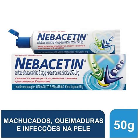 Nebacetin Bula Para Que Serve E Como Tomar Droga Raia