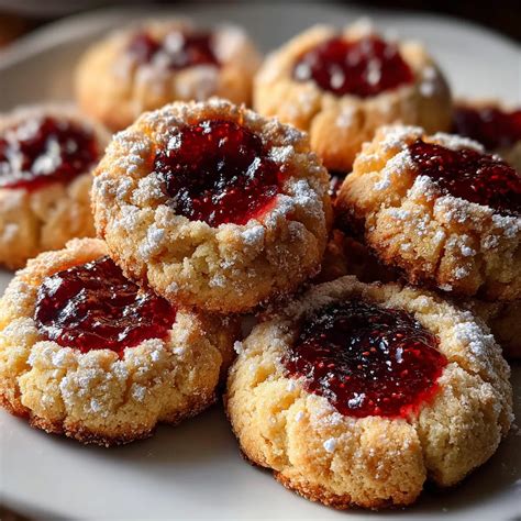 Classic Thumbprint Cookies With Raspberry Jam Filling Coolrecipesclub