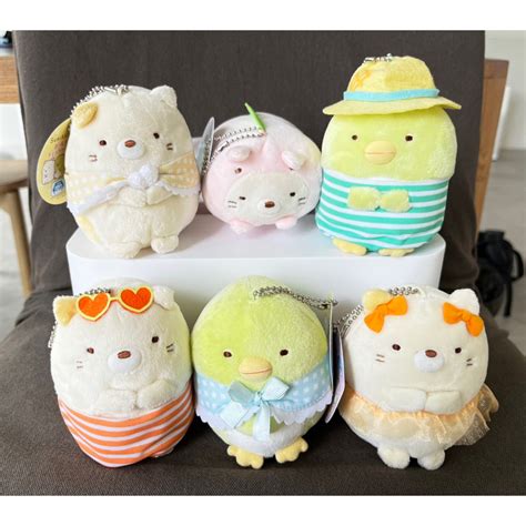 Sumikko Gurashi Plush San X 6 ตัว ของแท้จากญี่ปุ่นมือสอง Shopee