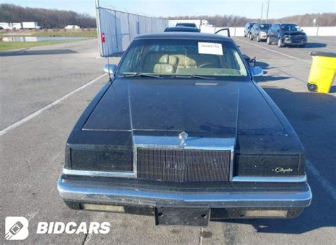 1989 Chrysler New Yorker C Body Landau 1c3bc6634kd412751 Bid