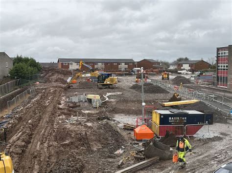 Delighted To See Faifley Campus On Site We Are Already Discussing Service Penetrations Through