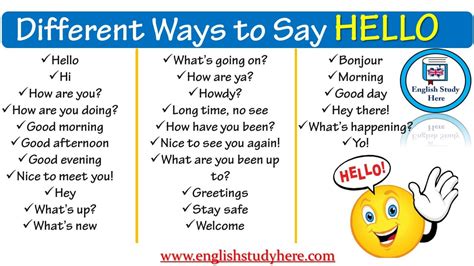 Different Ways To Wave Hello