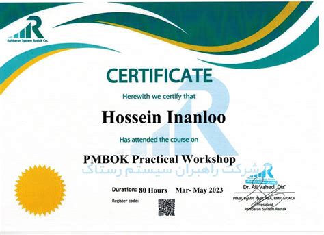Hossein Inanloo On Linkedin Pmbok Project Management Body Of