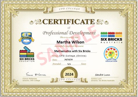 Cpd College Sixbricks Online Training Courses