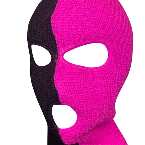 Pink Ski Mask Etsy