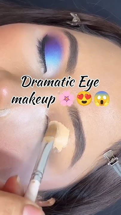 Dramatic Eye Makeup 💄😍🤯😱 Makeuptutorial Eyeliner Makeup Hack Linerhack Makeuptips😍😱🌸 Youtube