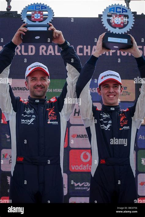 87 Taylor Gill Daniel Brkic Ford Fiesta Rally3 Podium Portrait During The 2025 Rally De