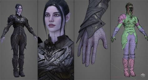 Tav Dro F Black Drow Armor 1492 Dr By Tosyk On Deviantart
