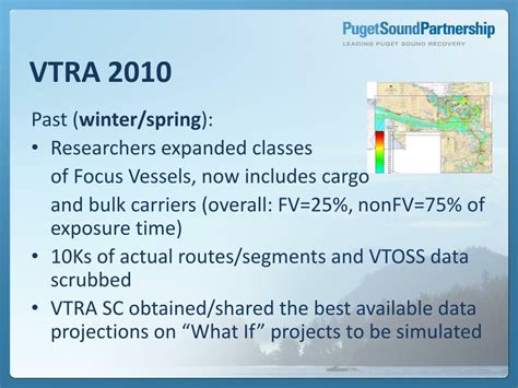 Ppt Overview Puget Sound Vessel Traffic Risk Assessment Vtra
