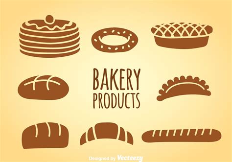Bakery Products Vector Sets 109571 Vector Art At Vecteezy