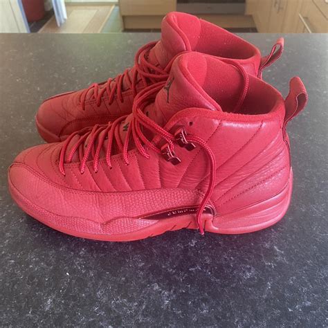 Jordan 12 Gym Red Uk 8 Depop