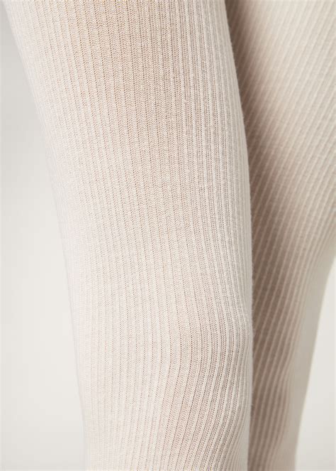 Ribbed Tights With Cashmere Patterned Tights Calzedonia