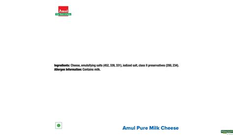 Buy Amul Processed Cheese Cubes 200g Online At Best Prices Wellness Forever