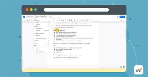 How To Insert A Text Box In Google Docs Wordable
