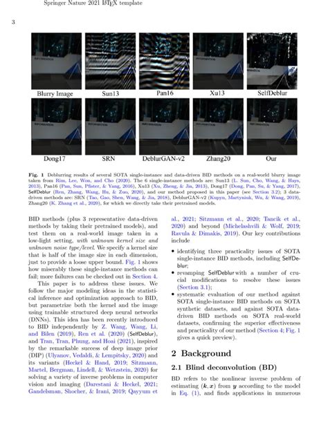 Blind Image Deblurring With Unknown Kernel Size And Substantial Noise Deepai