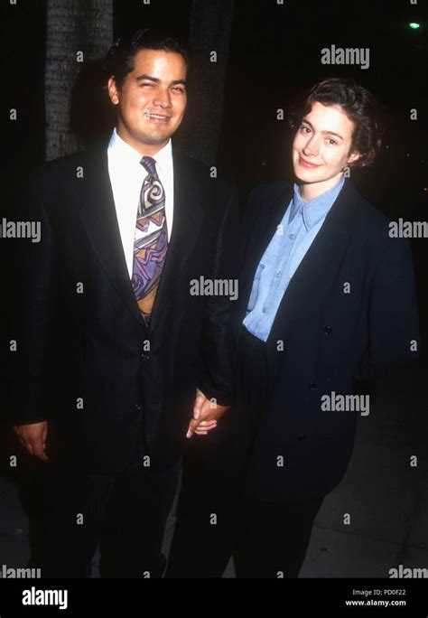 Beverly Hills Ca June 1 L R Actor Robert Lujan And Wife Actress