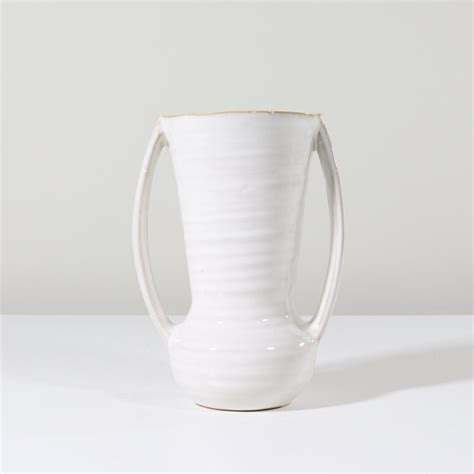 Twisted Fluted Glass Vase Large Fourth Interiors