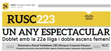 Entrevista A Pascal Vieilledent Ceo De Anquor Cf En La Revista Athletic