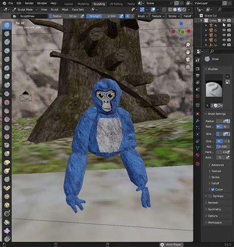 First Gorilla Tag Blender Animation Im Gonna Make More Of These
