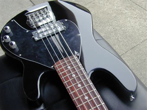 Olp Mm2 5 Strings Black Bass Guitar 4 Musicman Specs Ebay
