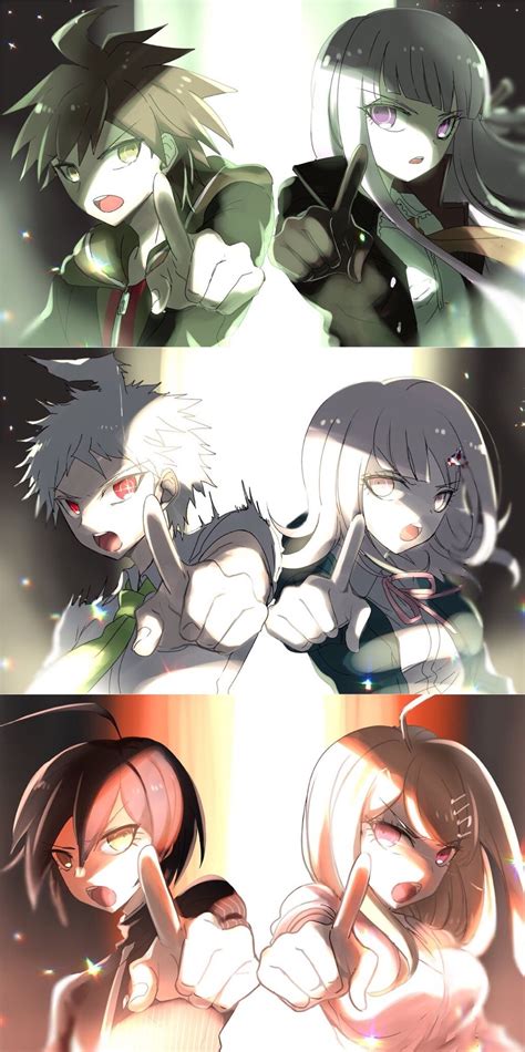 Makoto Kyoko Hajime Chiaki Shuichi Kaede Danganronpa Anime