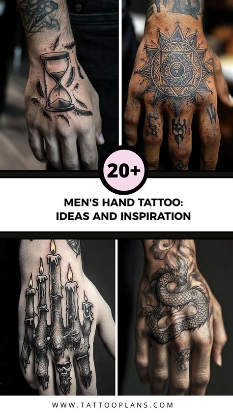 Mens Hand Tattoo Ideas And Inspiration In 2025 Hand Tattoos For