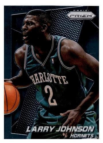 2014 15 Prizm 242 Larry Johnson Charlotte Hornets Ebay