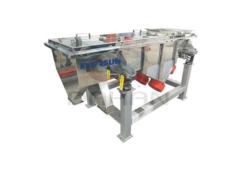Industrial Rectangular Linear Vibrating Screen Electric Linear