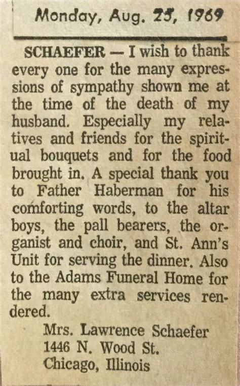 Lawrence Schaefer 1911 1969 Find A Grave Memorial