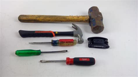Hammer Screwdriver And More Property Room