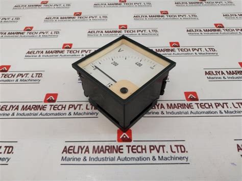 Rishabh 0 500v Analog Voltmeter Aeliya Marine