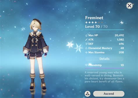 Freminet♡ Genshin Impact Hoyolab