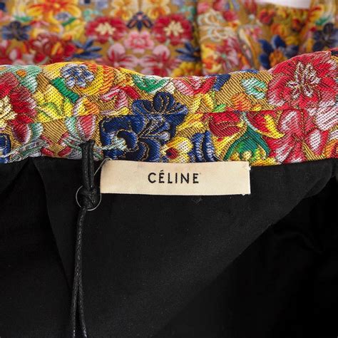 Celine By Phoebe Philo Multicolor 2012 Floral Blazer Jacket 36 Xs For Sale At 1stdibs