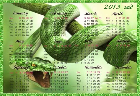 Фото змея, календарь, 2013, календарь на 2013 год год змеи, 2013 год ...