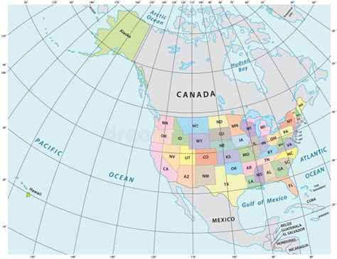 Navigating North America Understanding Longitude And Latitude Polar