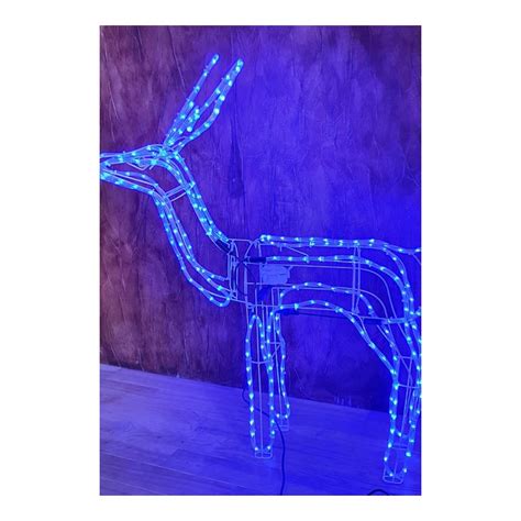 Kalėdinis Elnias 120cm Mėlynas