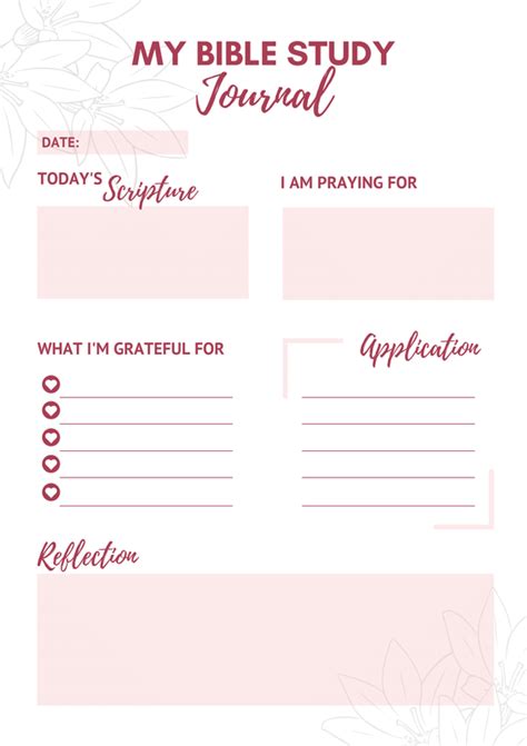 10 Best Bible Journal Printable Pages Pdf For Free At Artofit