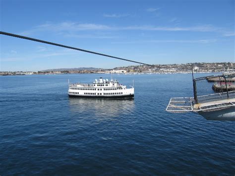 A View Of The Bay From The Horns Of Uss Midway Cool San Diego Sights