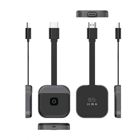 Hdtv Wireless Adapter Receiver Lemorelle White 4k Bluetooth Dongle