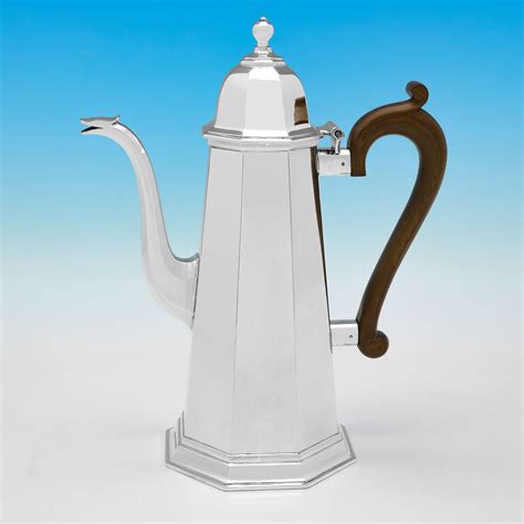Coffee Pots In Antique Sterling Silver I Franks Presents Our