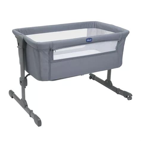 Chicco Next2me Essential Bedside Crib In Stone Cribs Chicco
