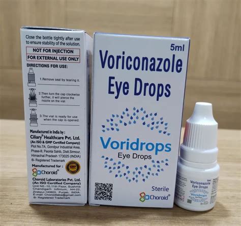 Voriconazole Eye Drop 5 Ml At ₹ 300piece In Surat Id 2851932458288