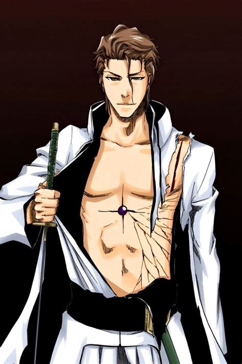 Sōsuke Aizen Manga Sanatı Eskiz Anime Karakterler