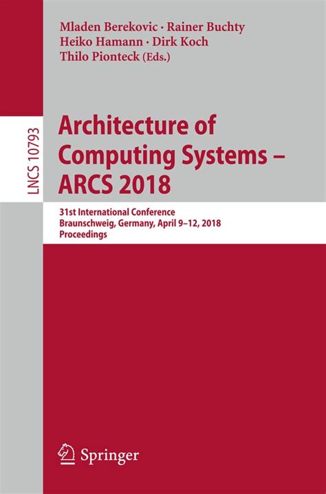 Theoretical Computer Science And General Issues Architecture Of