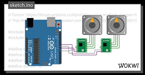 Problem Using Multiple Stepperh Library General Guidance Arduino Forum