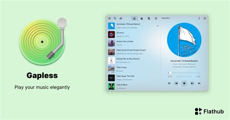 installer gapless sur linux flathub